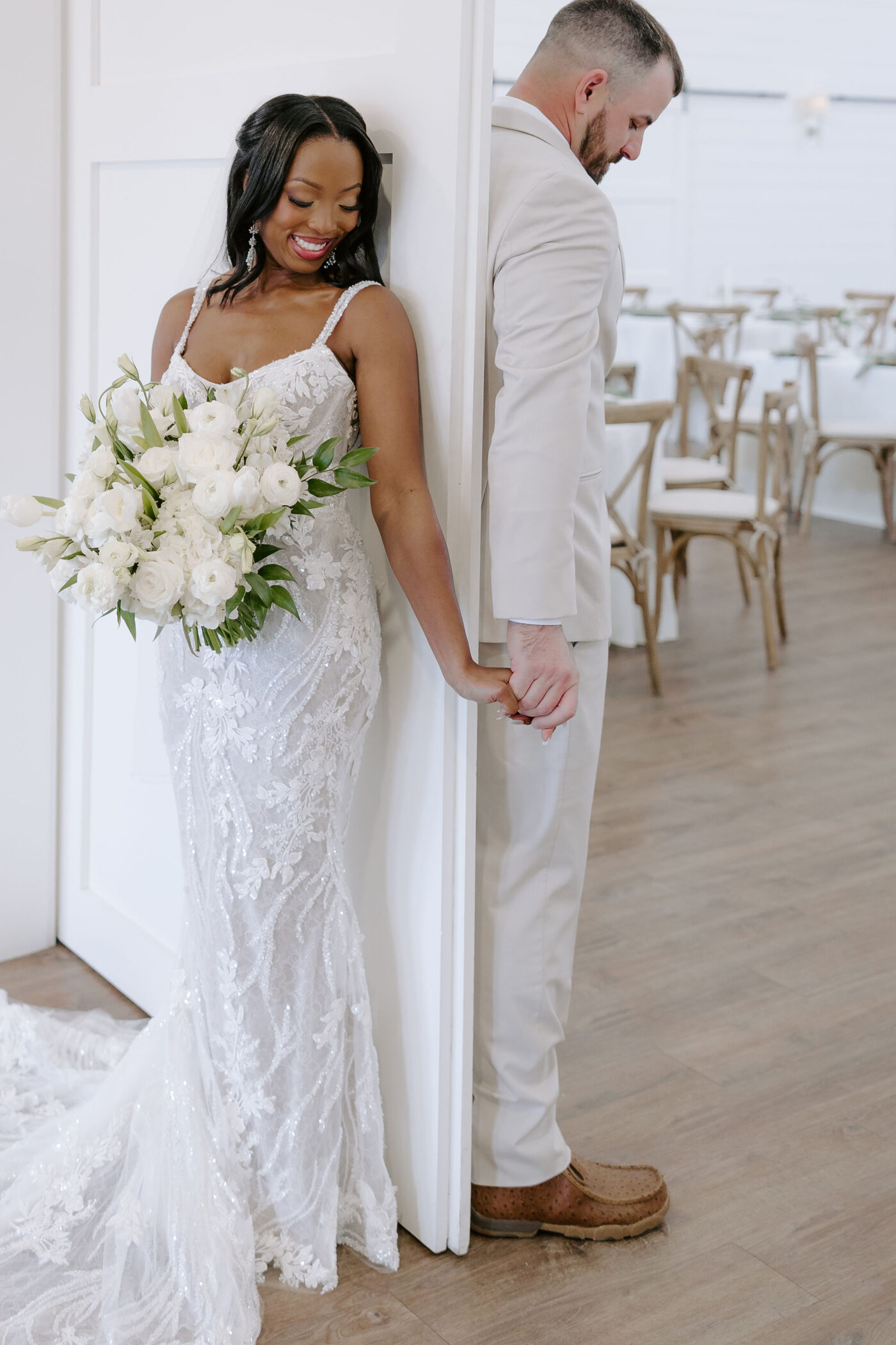 Victoria & Shawn's Winter Wedding at The Grandeur House - Arkansas Bride